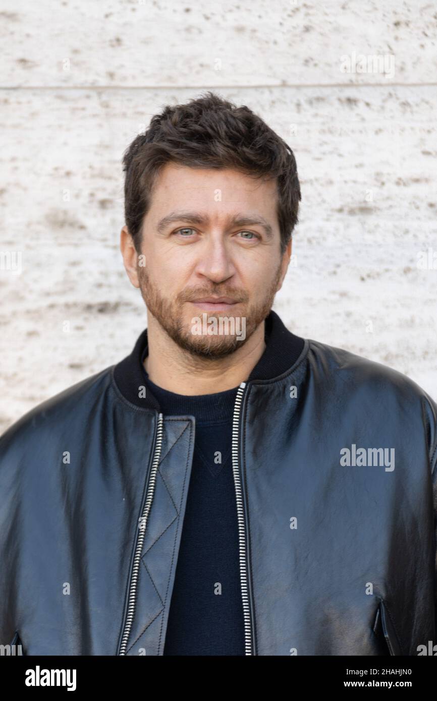 Rome, Italy, December 13, 2021 - Actor Alessandro Roia attends the ...