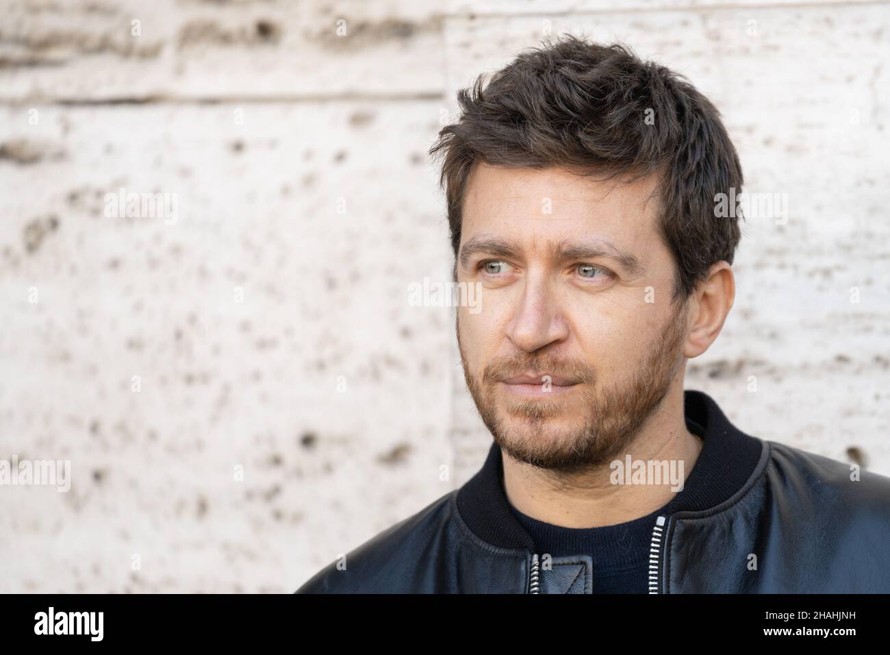 Rome, Italy, December 13, 2021 - Actor Alessandro Roia attends the ...