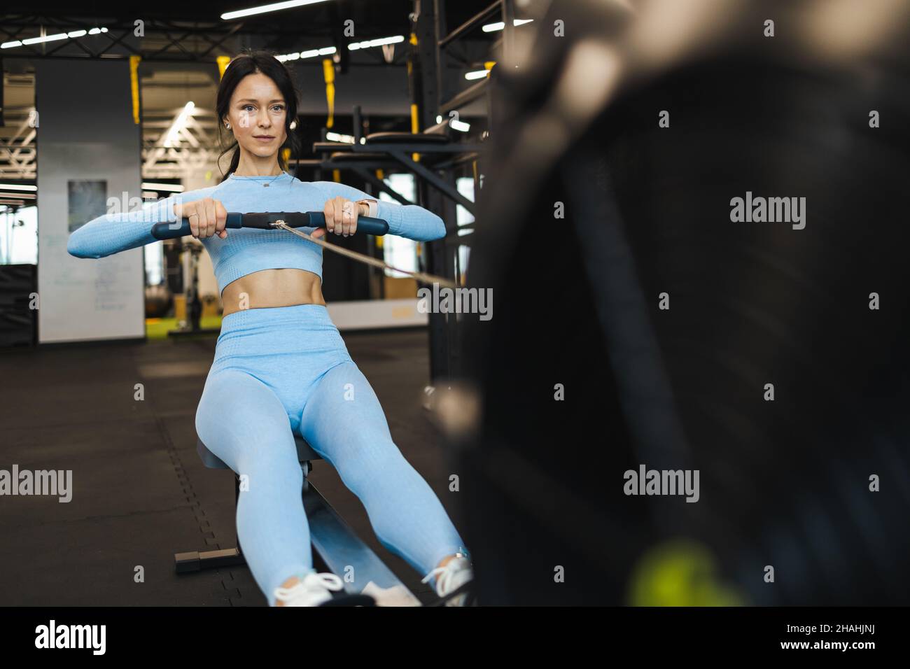 Indoor rowing machine hi-res stock photography and images - Alamy