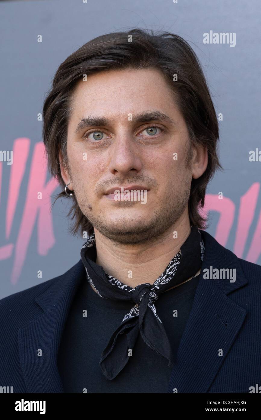 Rome, Italy, December 13, 2021 - Actor Luca Marinelli attends the ...
