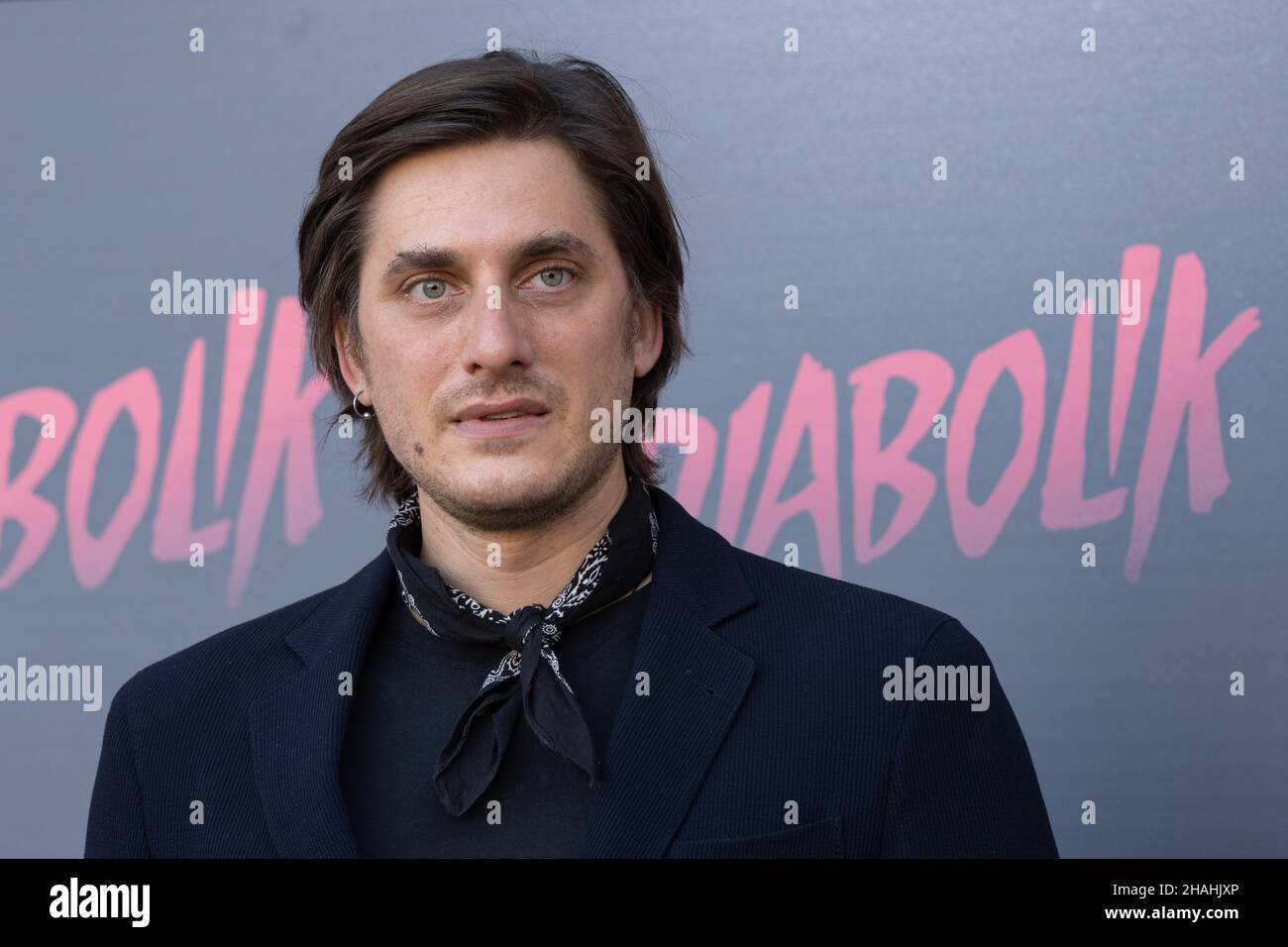 Rome, Italy, December 13, 2021 - Actor Luca Marinelli attends the ...