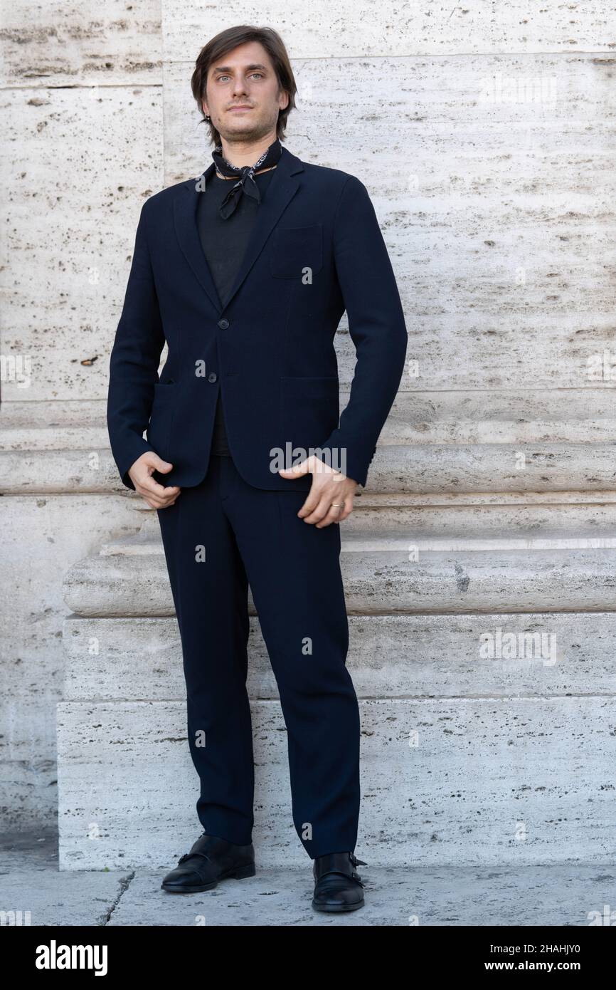 Rome, Italy, December 13, 2021 - Actor Luca Marinelli attends the ...