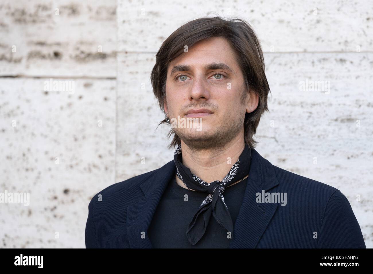 Rome, Italy, December 13, 2021 - Actor Luca Marinelli attends the ...
