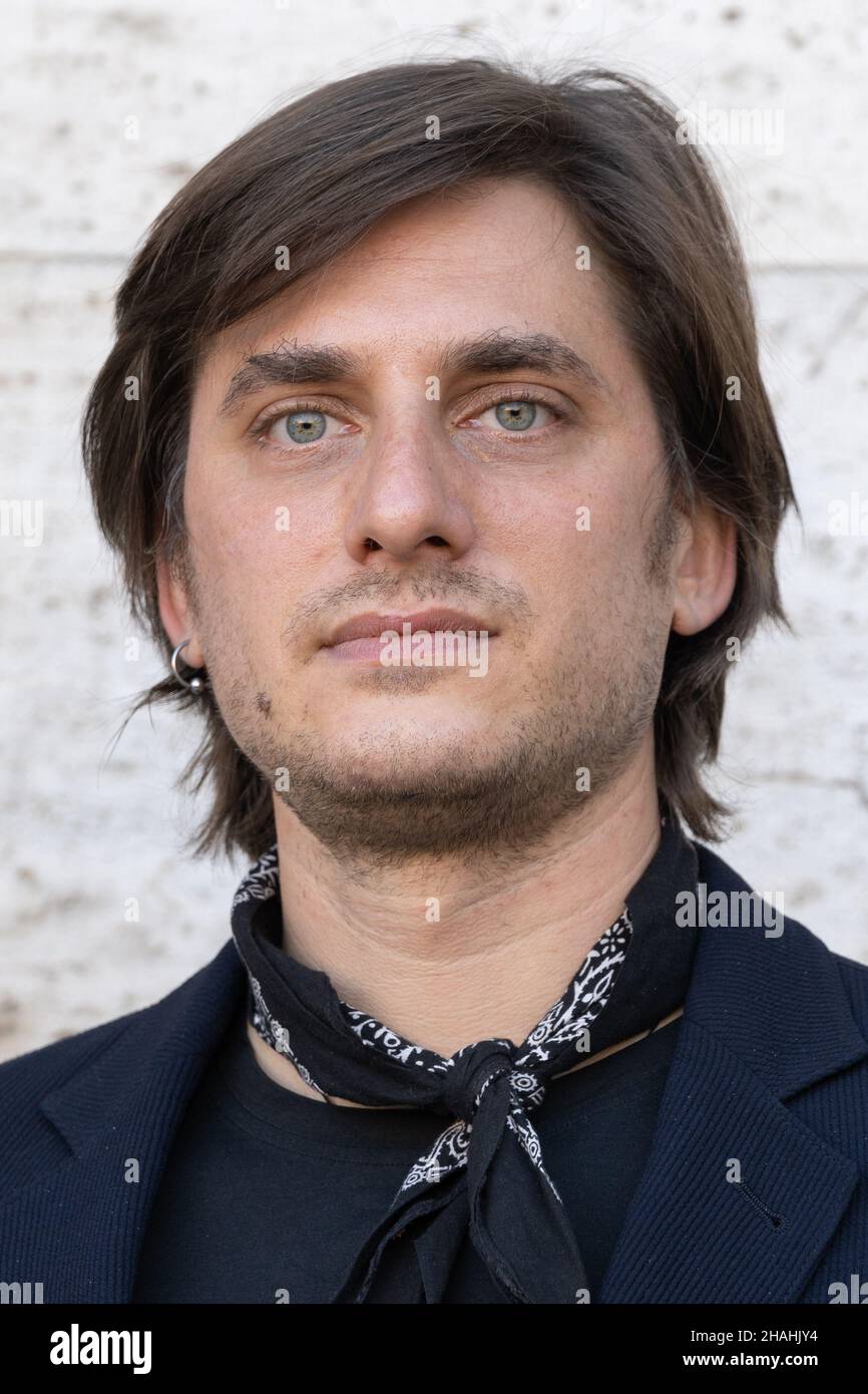 Rome, Italy, December 13, 2021 - Actor Luca Marinelli attends the ...