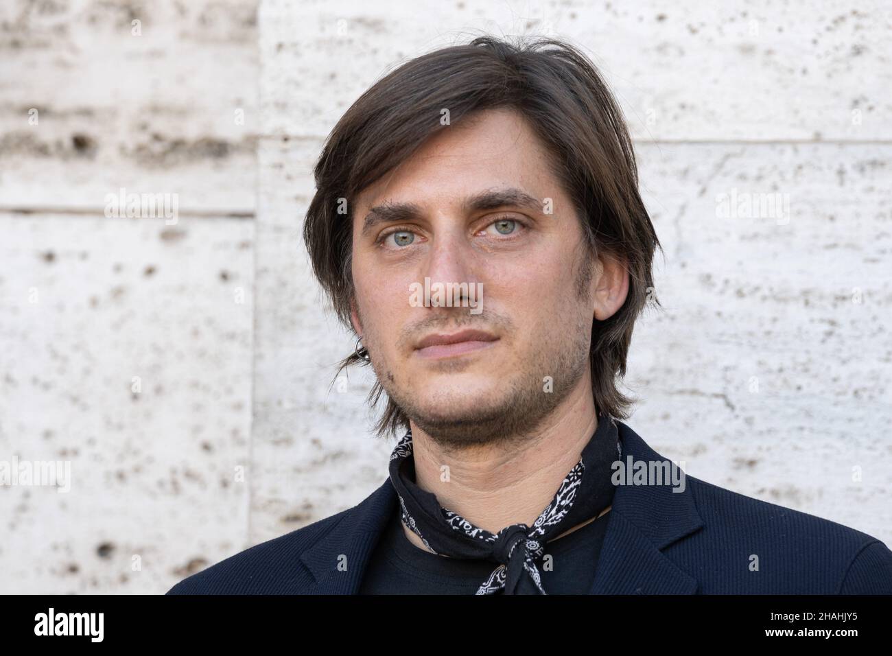 Rome, Italy, December 13, 2021 - Actor Luca Marinelli attends the ...