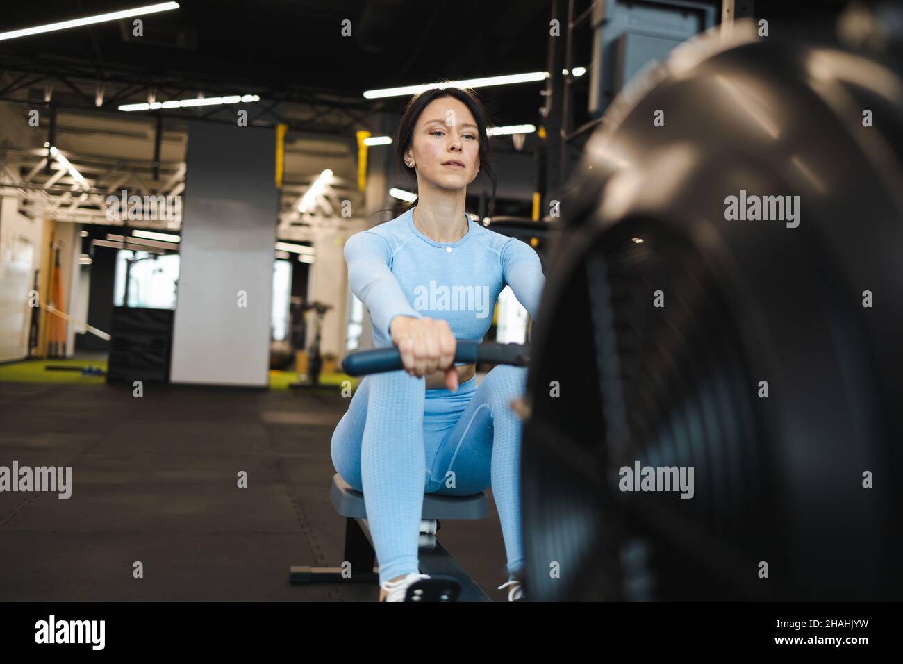 Indoor rowing machine hi-res stock photography and images - Alamy