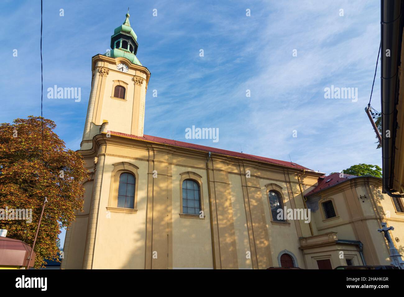 Ostrava (Ostrau): church St. Joseph (Svatého Josefa), in ...