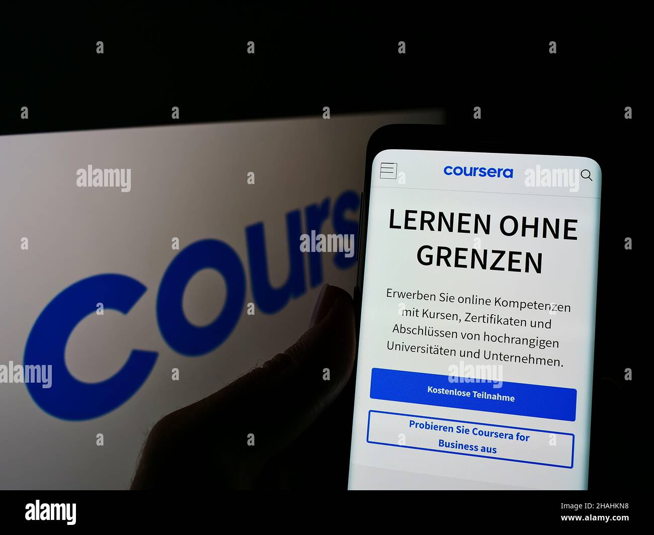 Coursera logo hi-res stock photography and images - Alamy