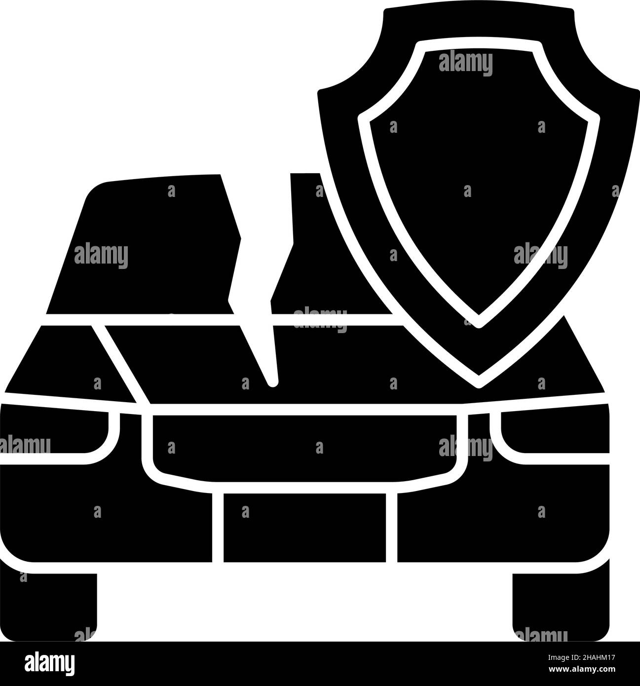 Vehicle damage compensation Stock Vector Images - Alamy