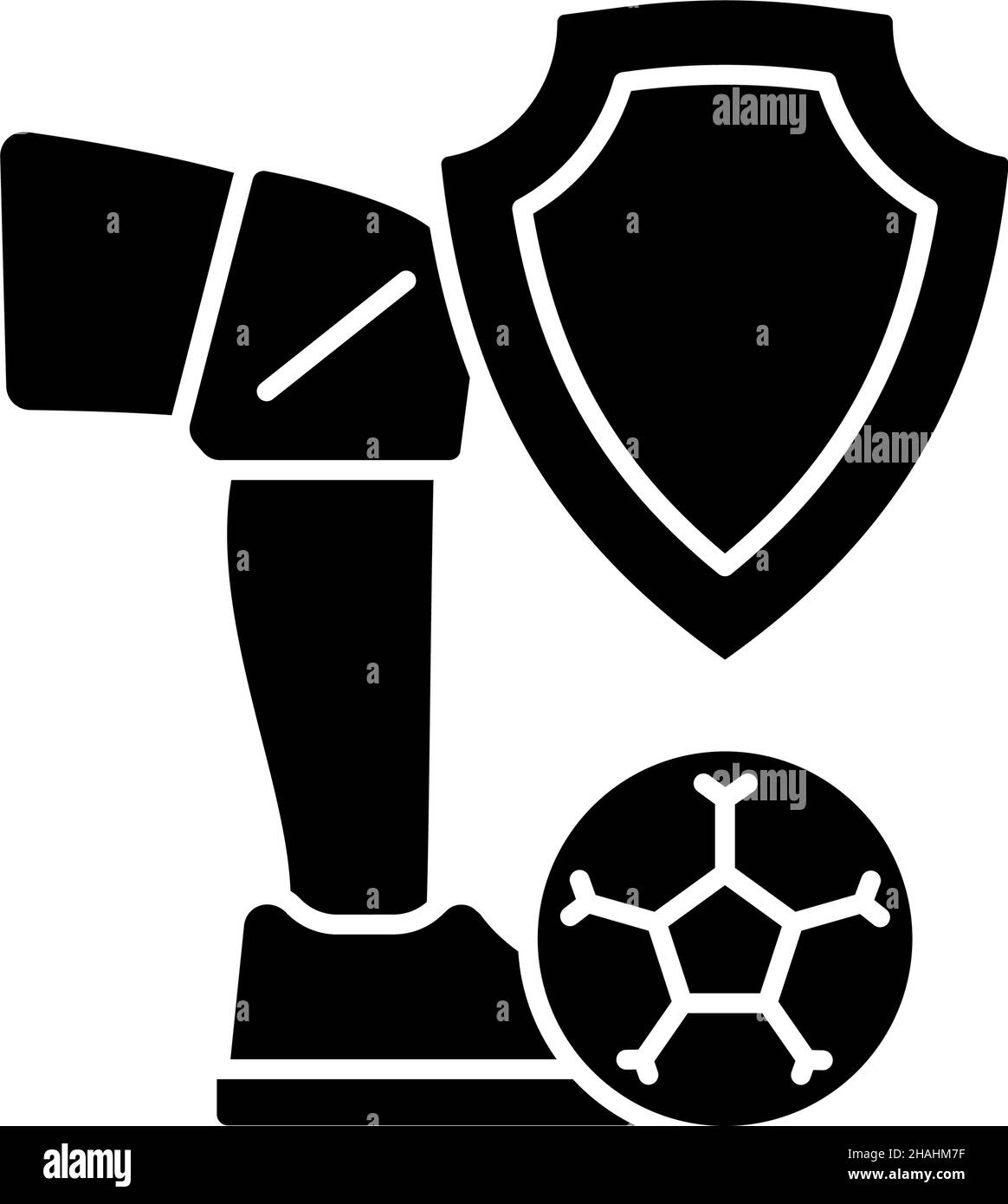 Sport accident insurance black glyph icon Stock Vector Image & Art - Alamy