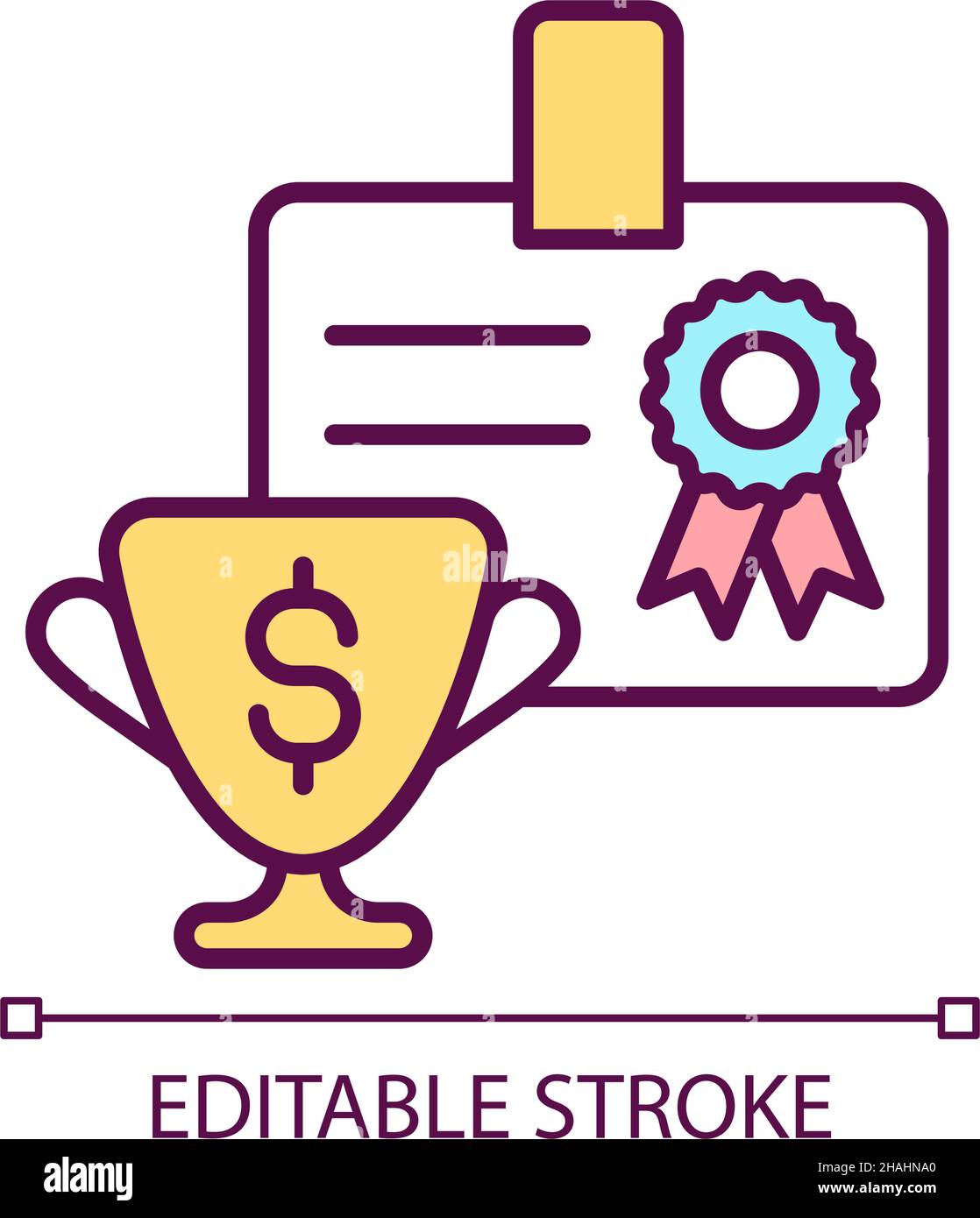 Financial incentive RGB color icon Stock Vector Image & Art - Alamy