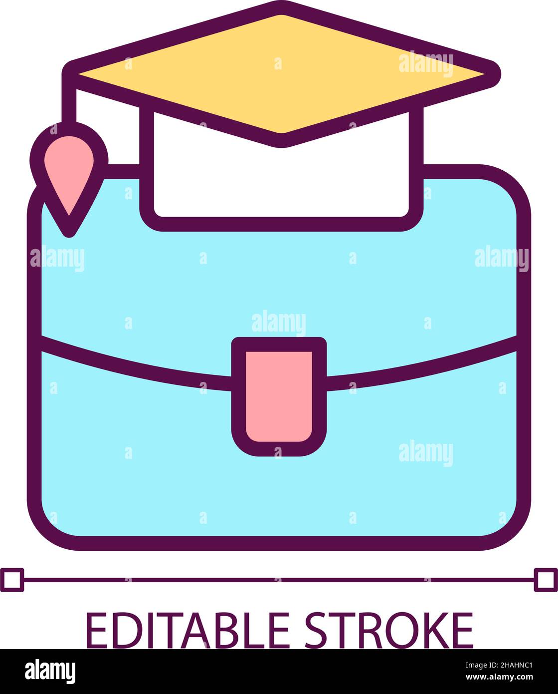 Workplace training RGB color icon Stock Vector Image & Art - Alamy