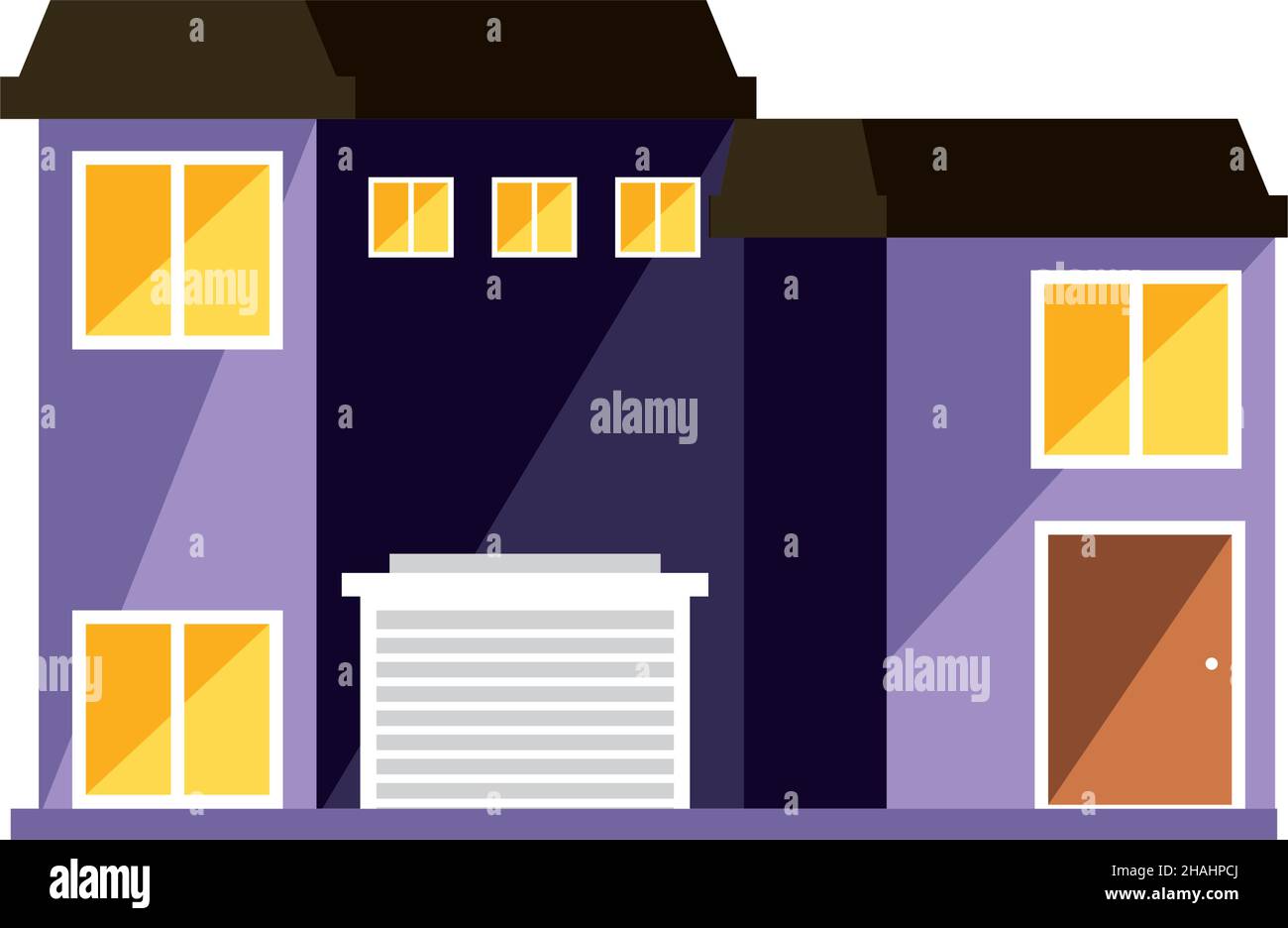 house front view Stock Vector Image & Art - Alamy