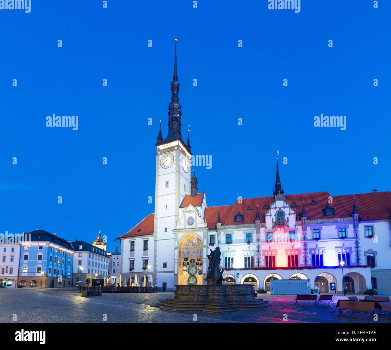 Astronomical clock in olomoucky hi-res stock photography and images - Alamy