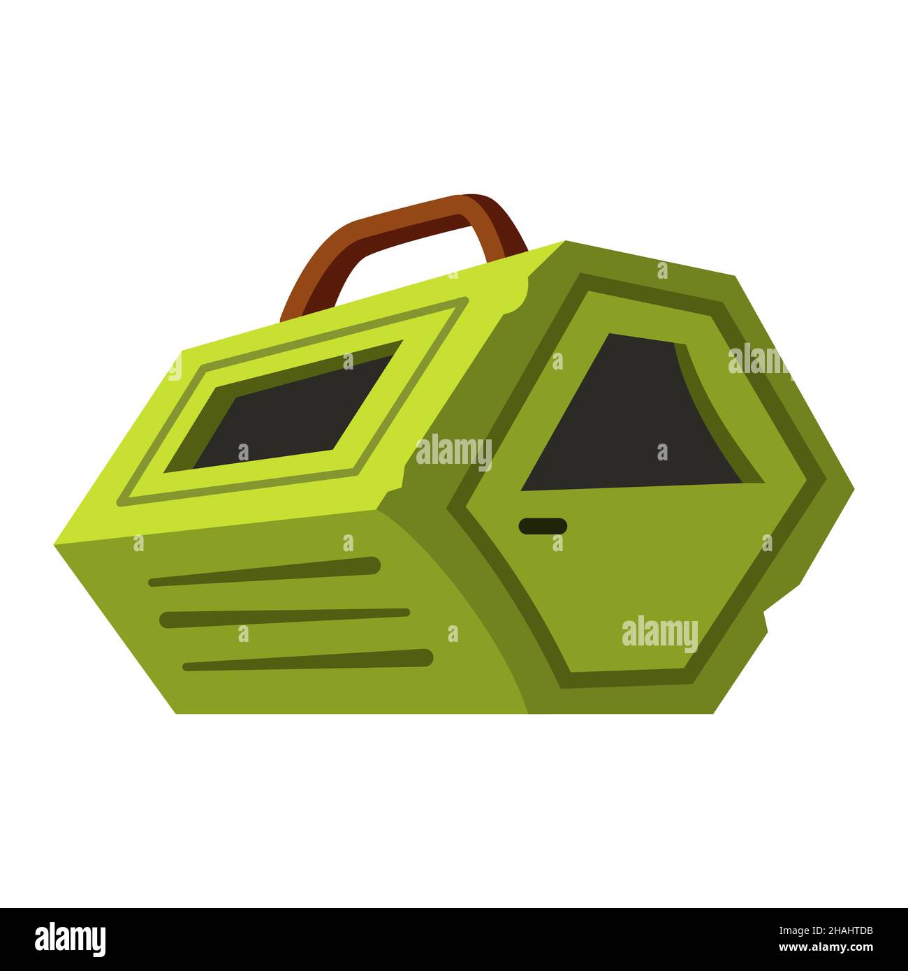 Portable cat house Stock Vector Images - Alamy