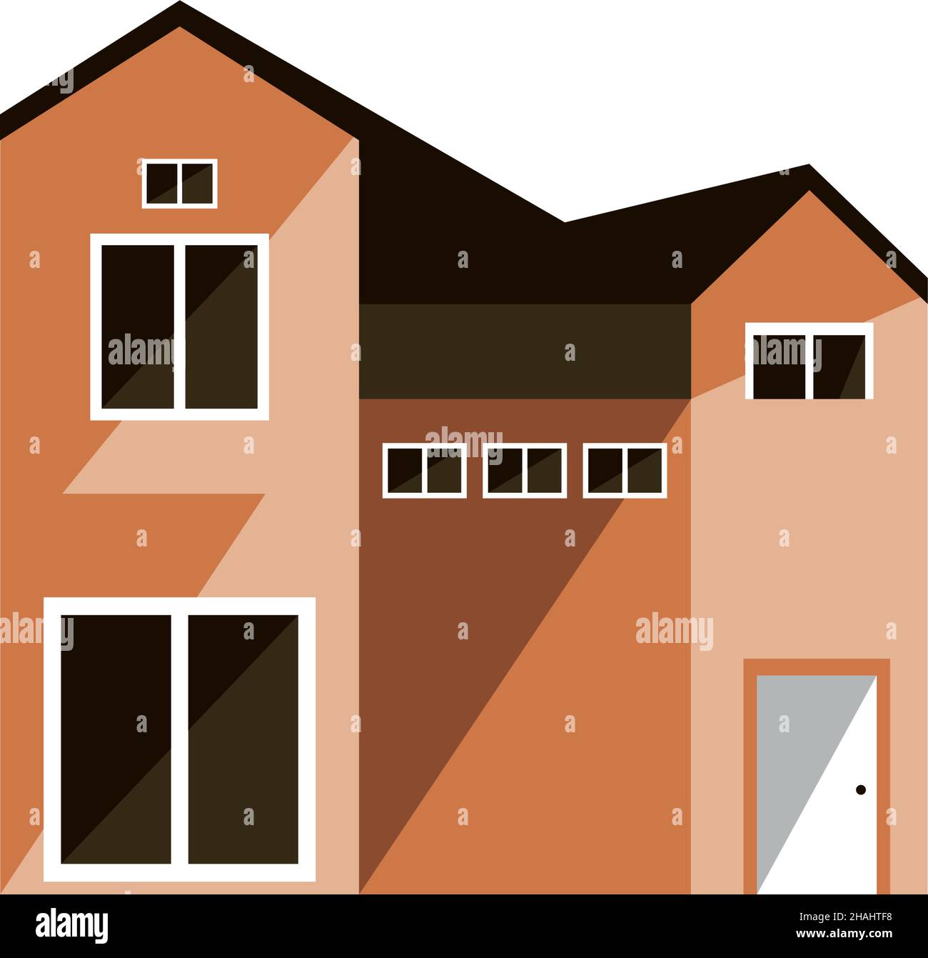 huge house cartoon Stock Vector Image & Art - Alamy