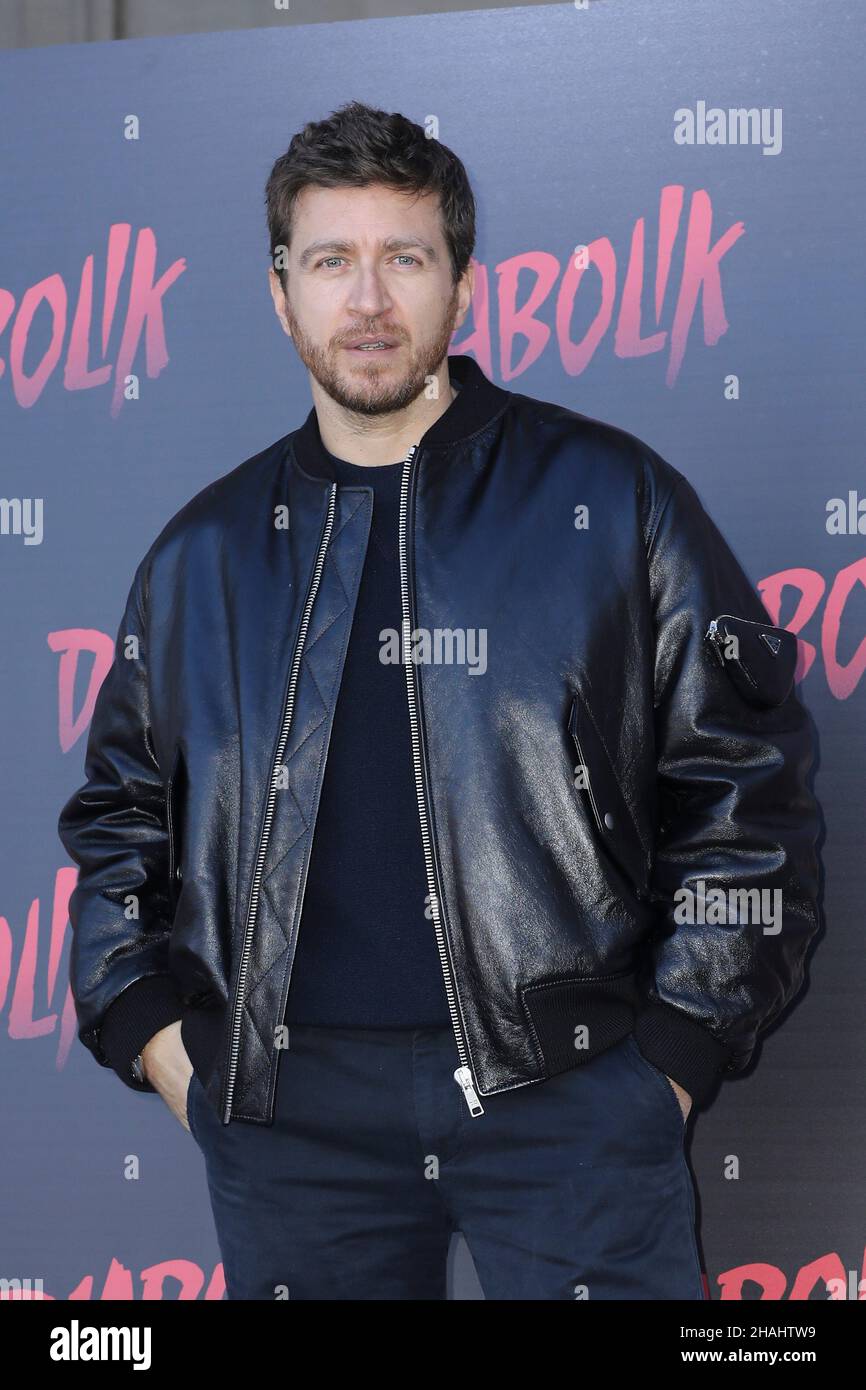 Rome, Italy. 13th Dec, 2021. Rome, "Diabolik" film photocall. Pictured ...