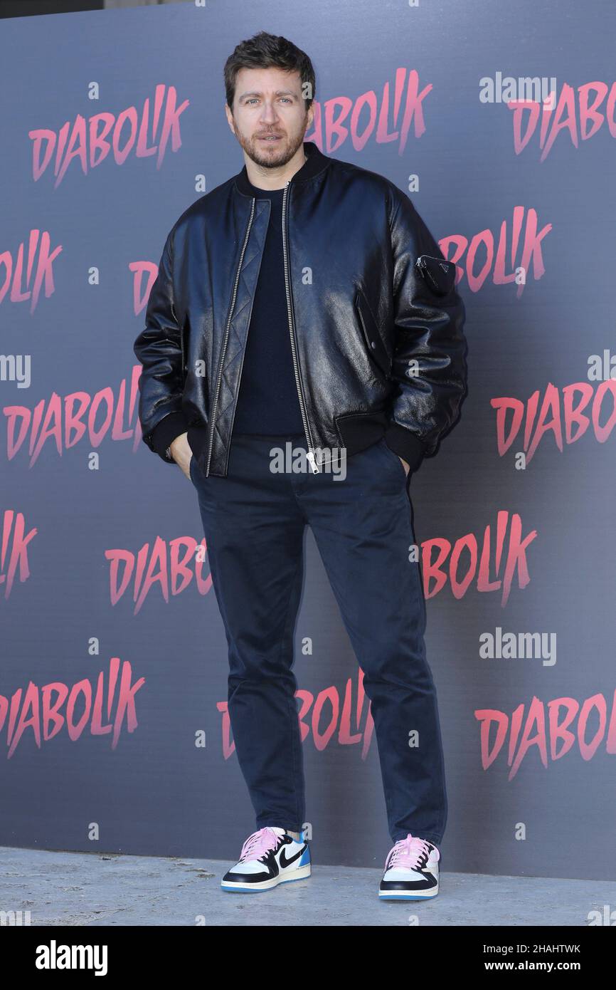 Rome, Italy. 13th Dec, 2021. Rome, "Diabolik" film photocall. Pictured ...