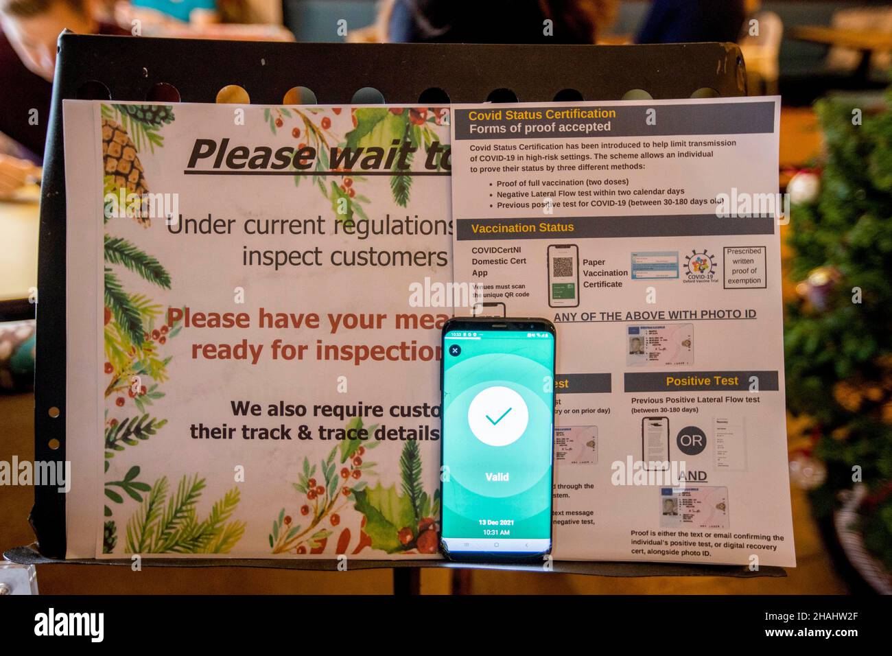 A customer's scanned digital Health & Social Care Northern Ireland (HSC ...