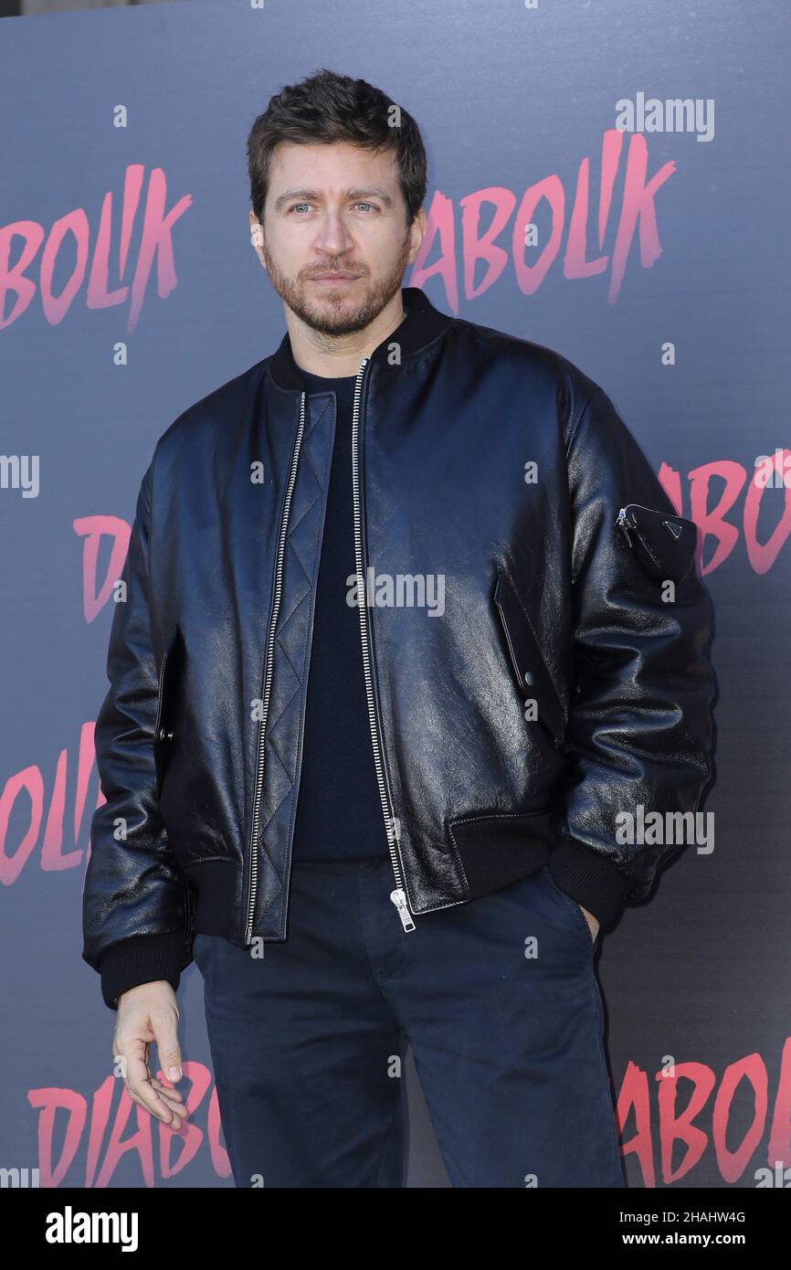Rome, Italy. 13th Dec, 2021. Rome, "Diabolik" film photocall. Pictured ...