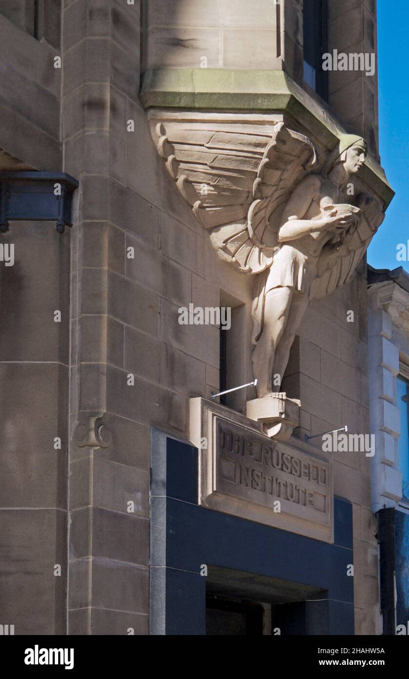 The Russell Institute in Paisley, Scotland, c. 1927 Stock Photo - Alamy
