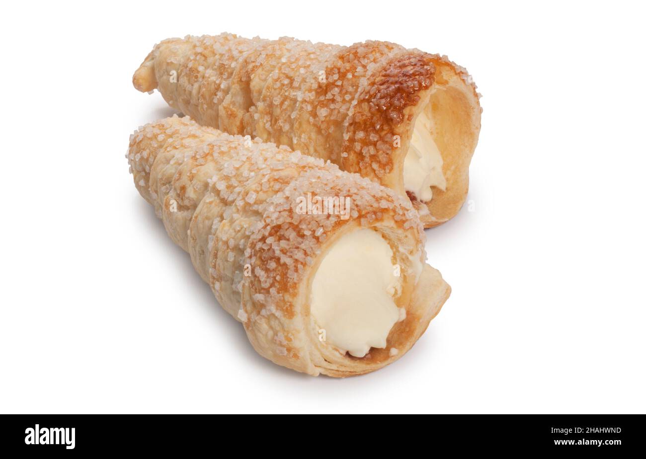Cream horns hi-res stock photography and images - Alamy