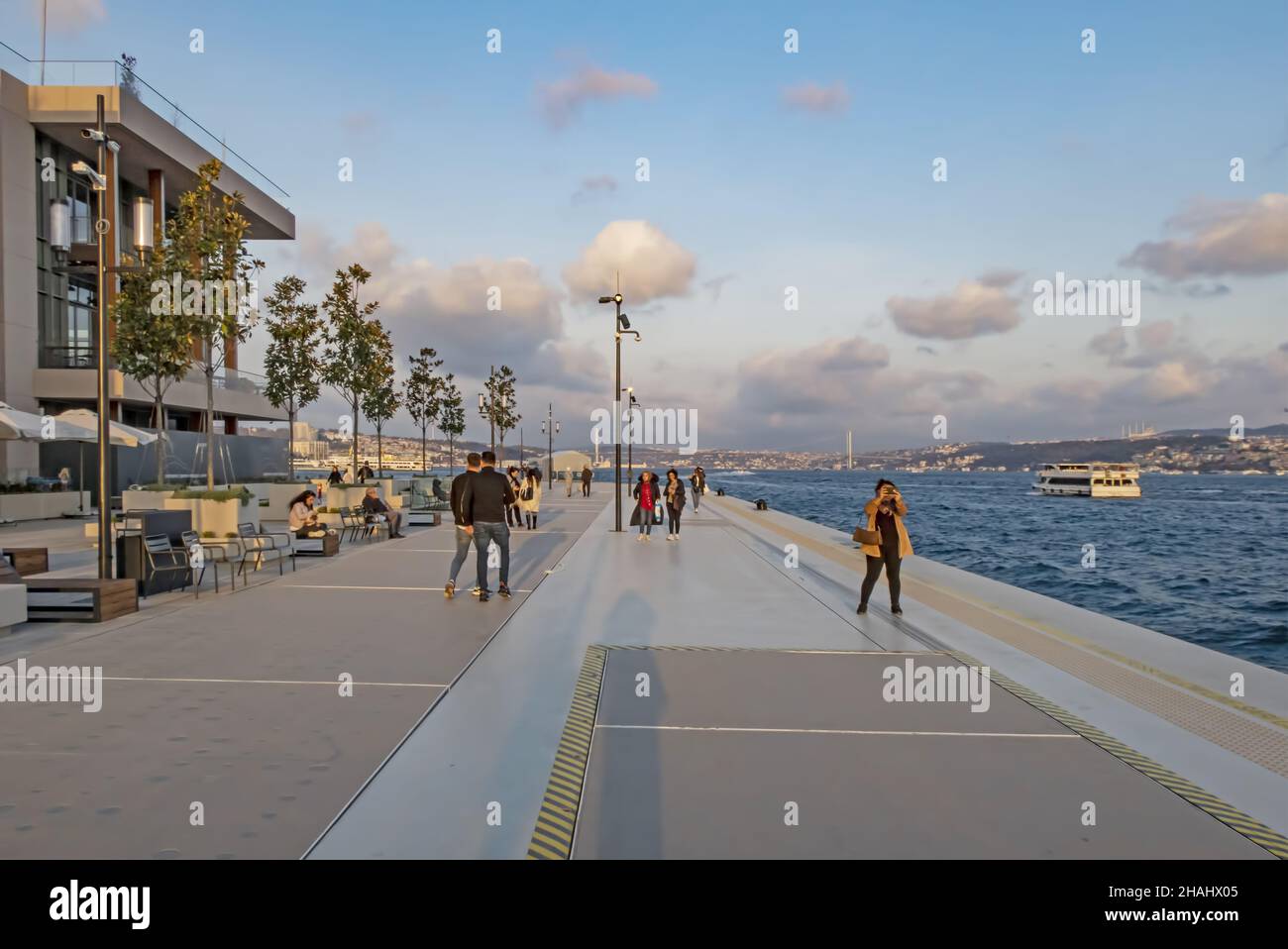 ISTANBUL, TURKEY - Nov 15, 2021: Karakoy,istanbul,Turkey.November 15 ...