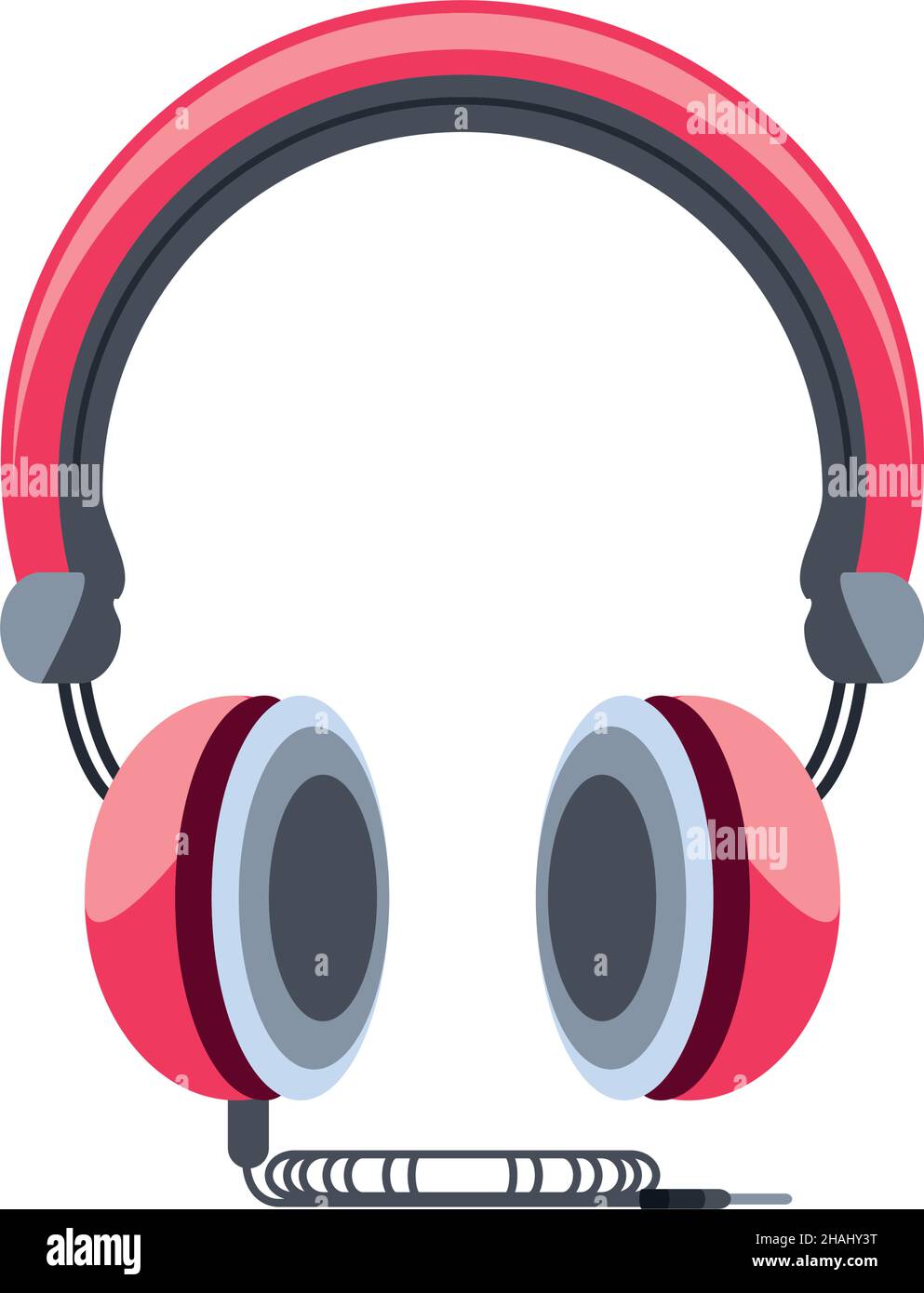 headphones and cable Stock Vector Image & Art - Alamy