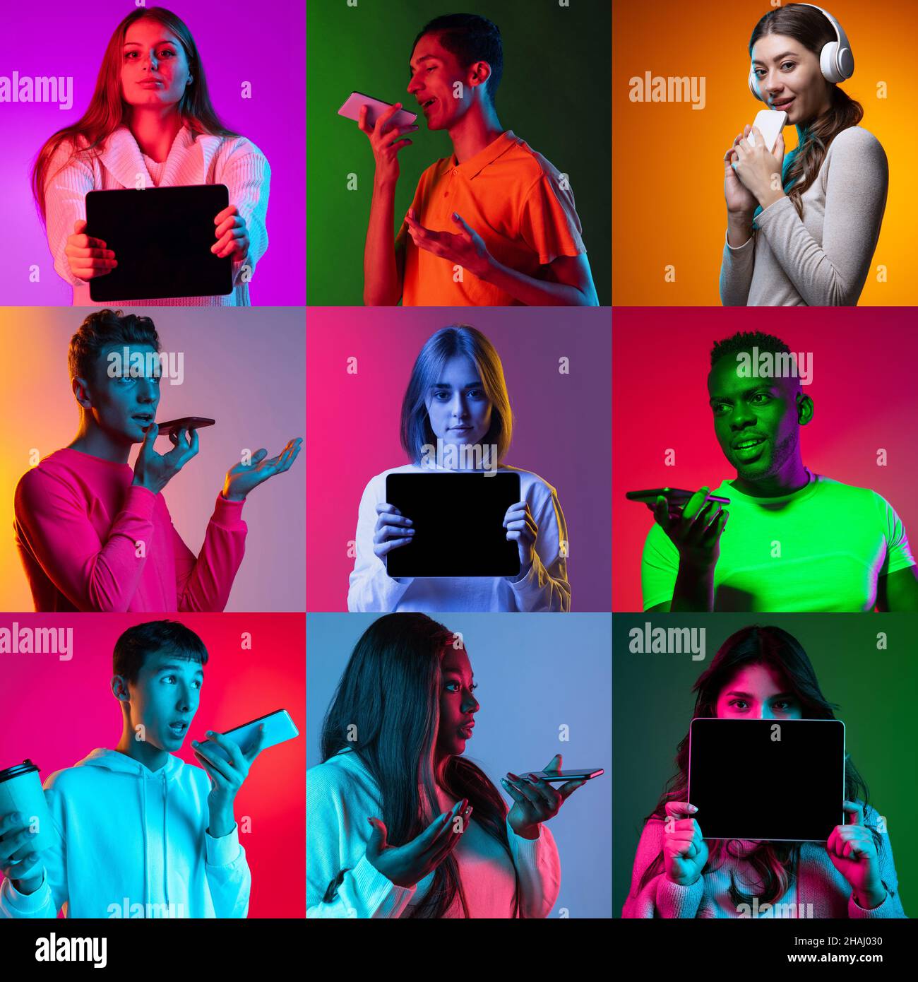 Different digital tablets hi-res stock photography and images - Alamy