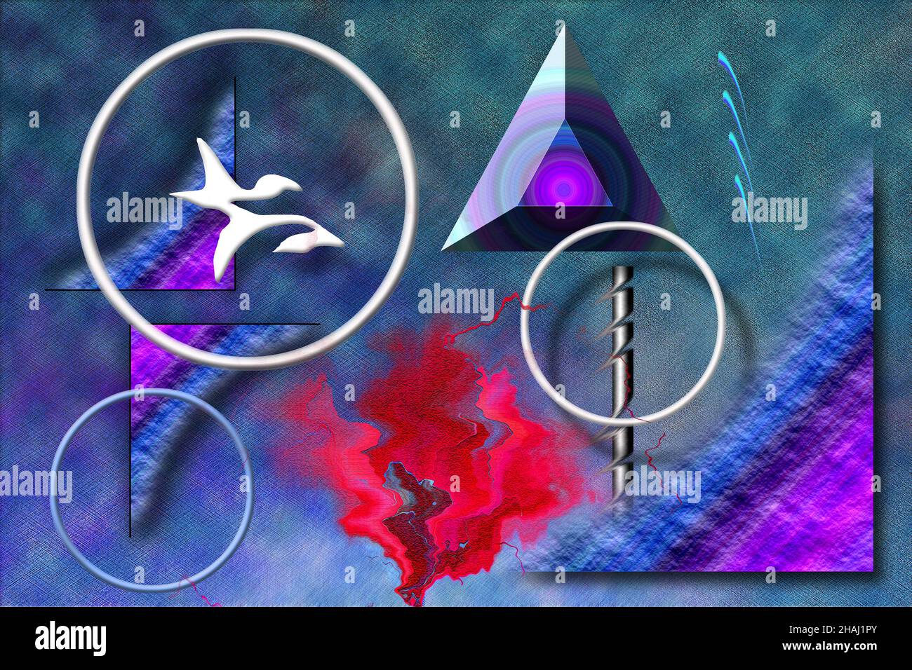 Edge geometric figures hi-res stock photography and images - Alamy