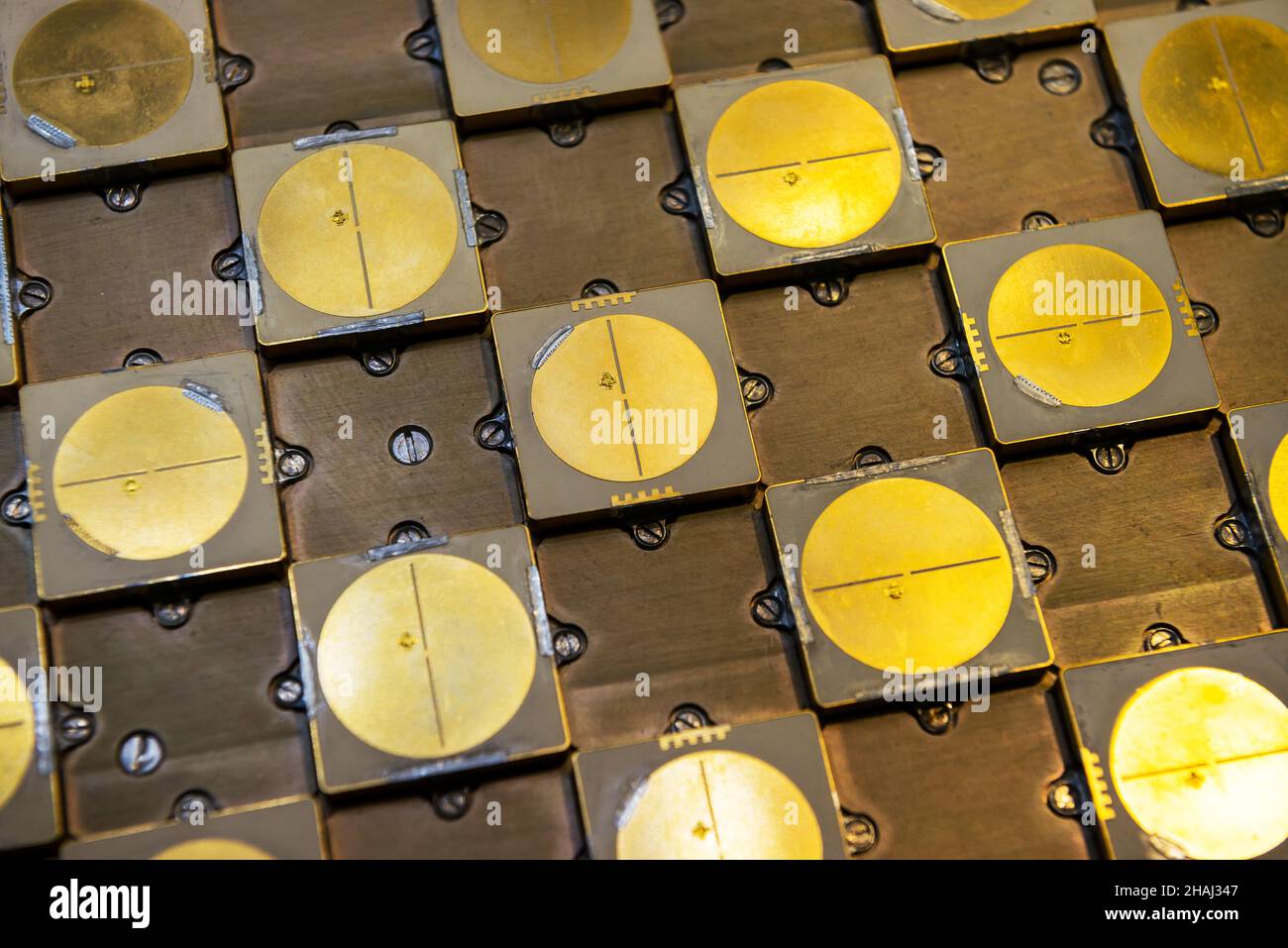 Technogenic background - active electronically scanned array front-view ...