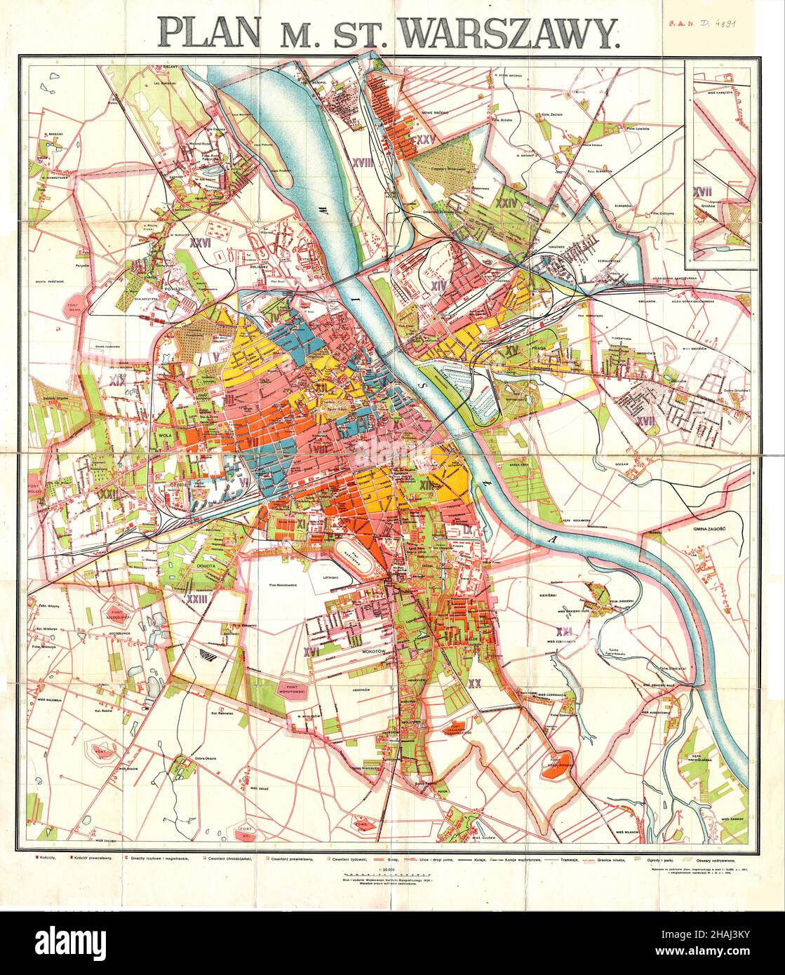 Warsaw Map, Map of Warsaw, Warsaw City, Warsaw Poster, Warsaw Maps ...