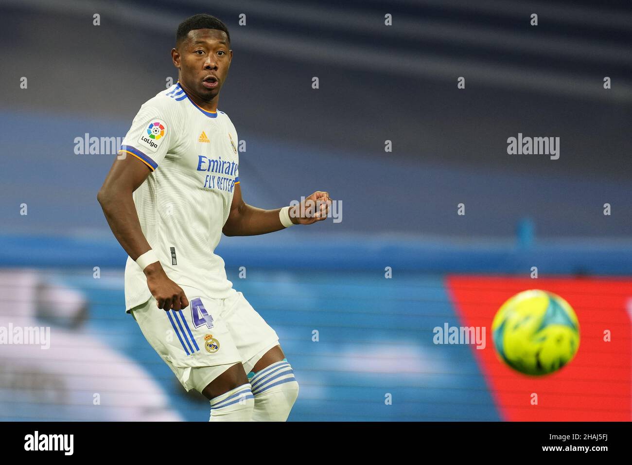 David Alaba of Real Madrid during the La Liga match between Real Madrid ...