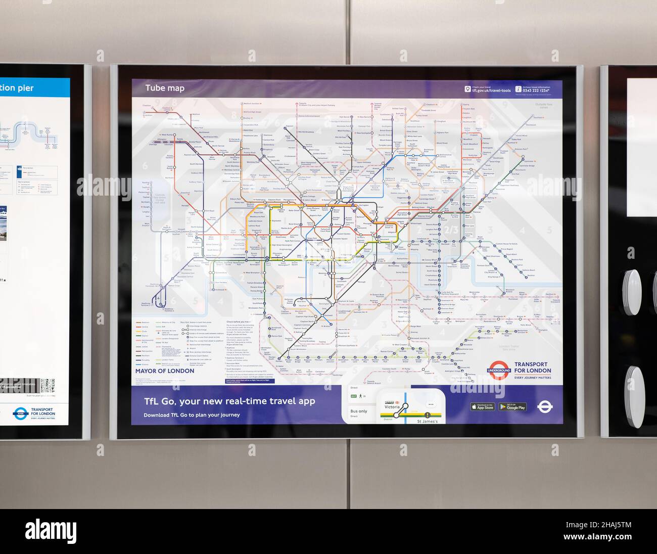 Northern Line Extension. Battersea Power Station underground station ...