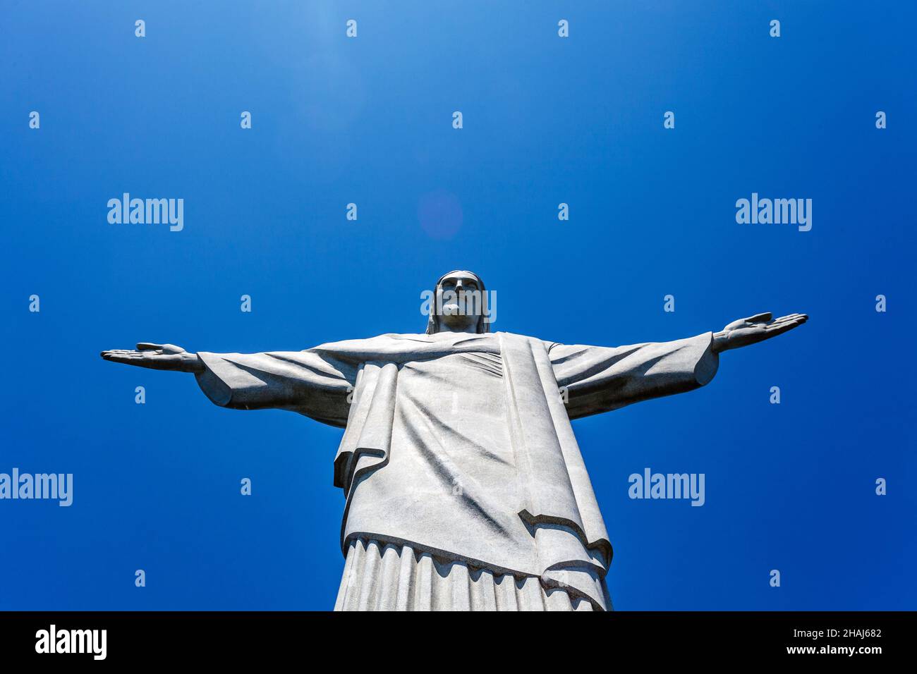 Statue of Jesus Christ the Redeemer in Rio de Janeiro, Brazil, South ...