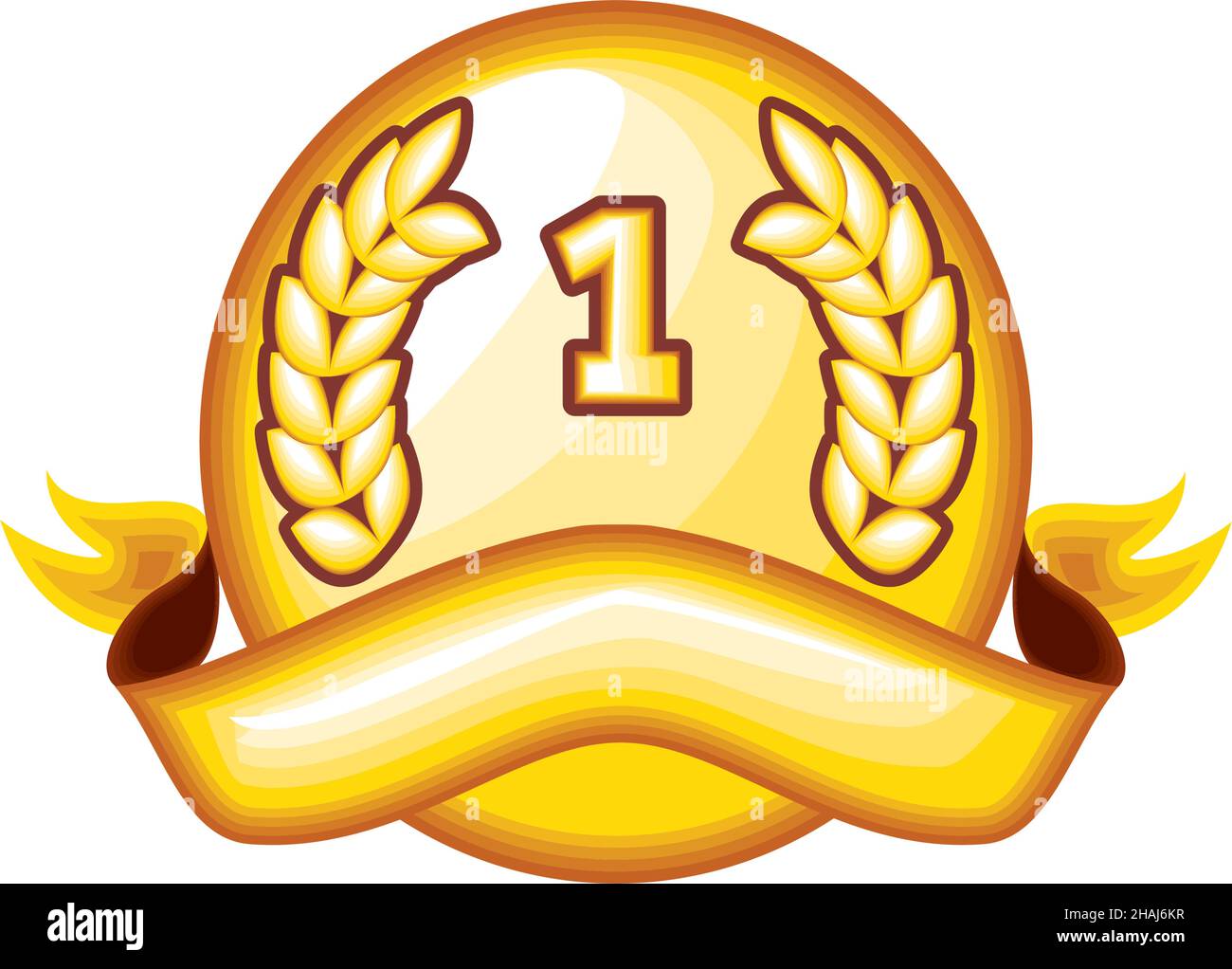 golden first award Stock Vector Image & Art - Alamy