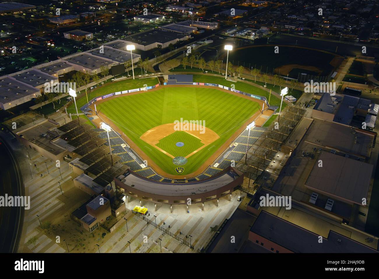 An aerial view of the American Family Fields of Phoenix, Tuesday, Mar ...