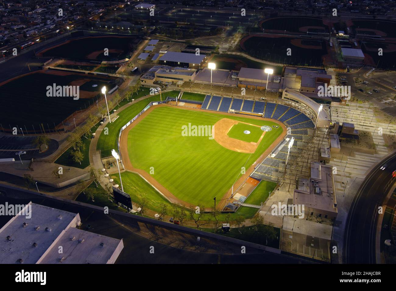 An aerial view of the American Family Fields of Phoenix, Tuesday, Mar ...
