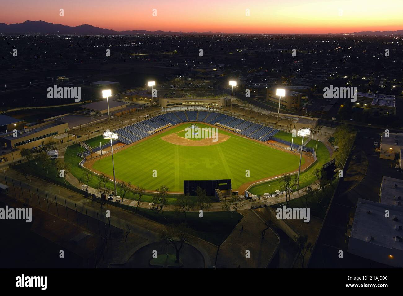 An aerial view of the American Family Fields of Phoenix, Tuesday, Mar ...