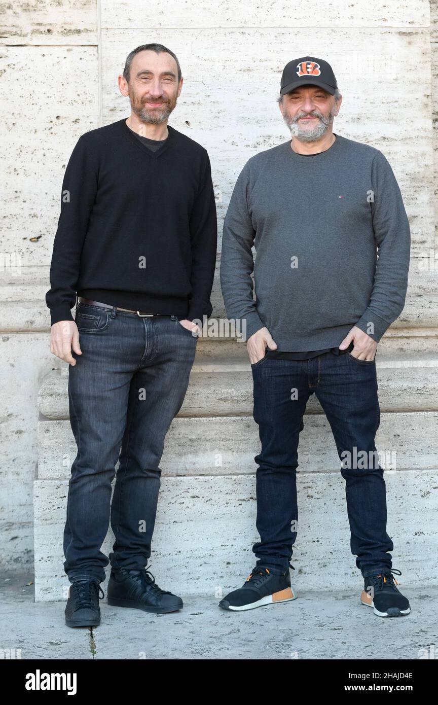 Rome, Italy. 13th Dec, 2021. Manetti Bros attend the photocall of the ...
