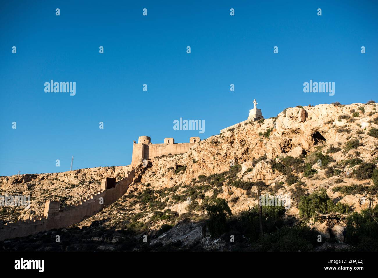 Alcazaba of Almería Stock Photo - Alamy