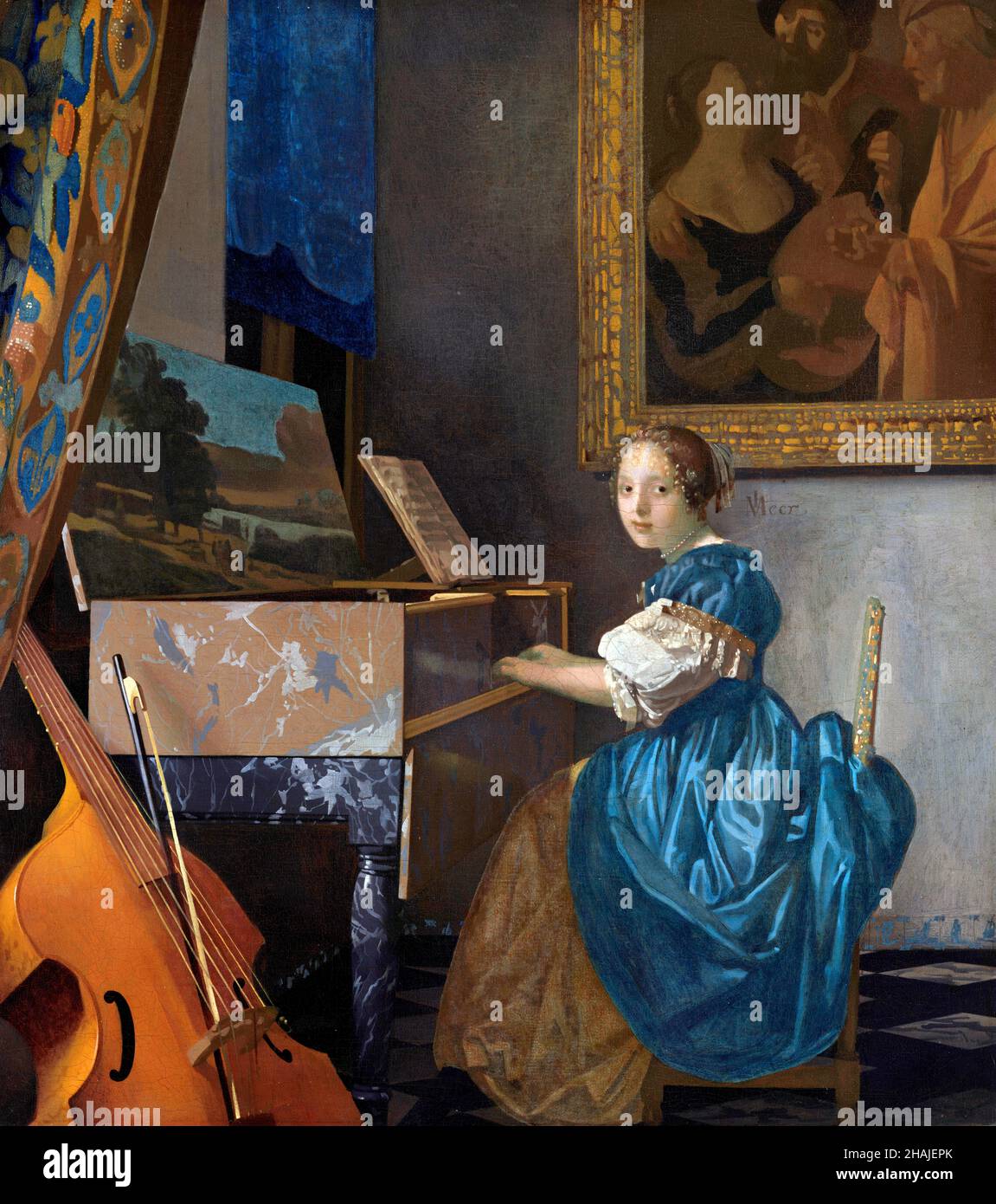 Johannes Vermeer Self Portrait