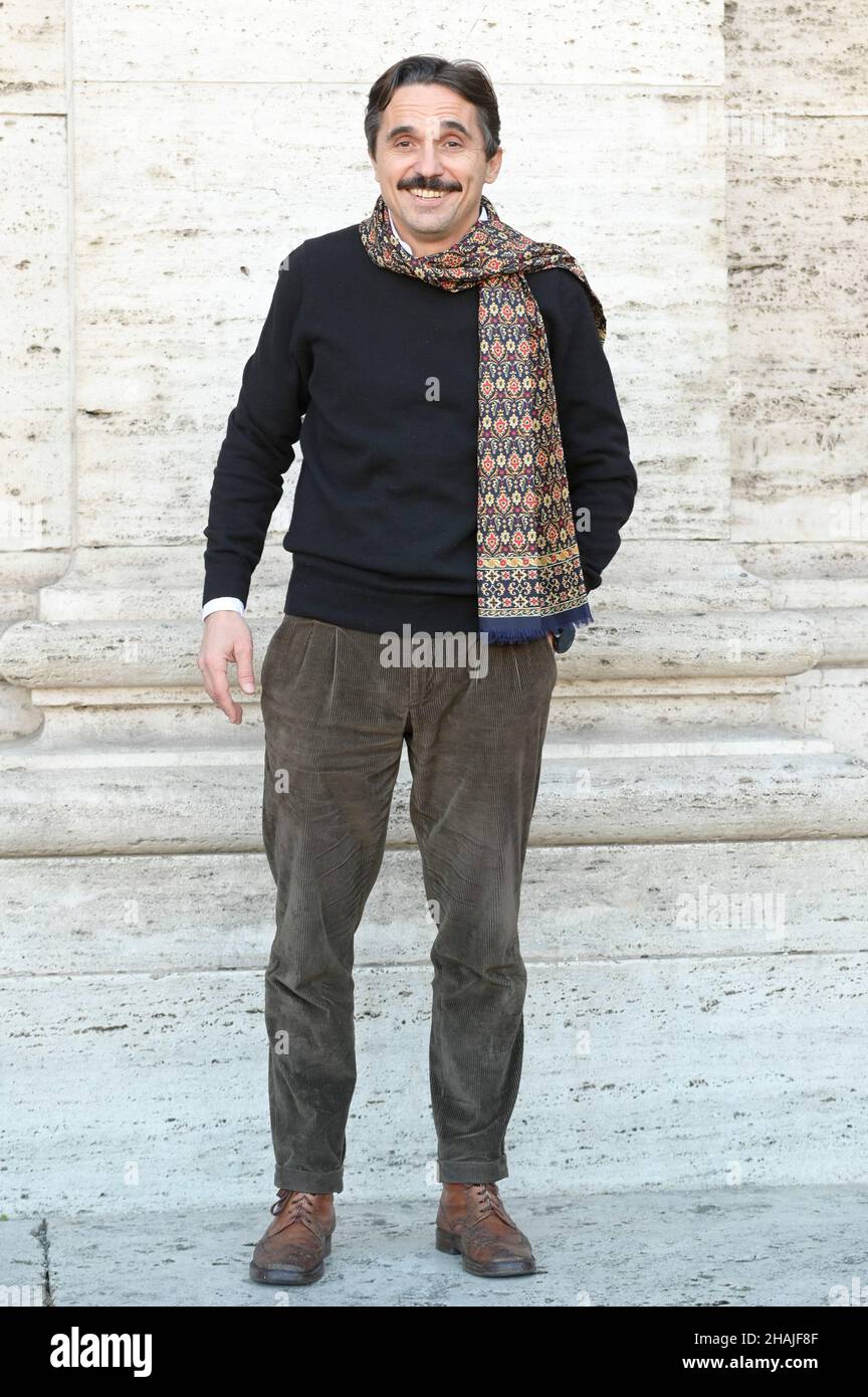 Piergiorgio Bellocchio attends the photocall of the film Diabolik at ...