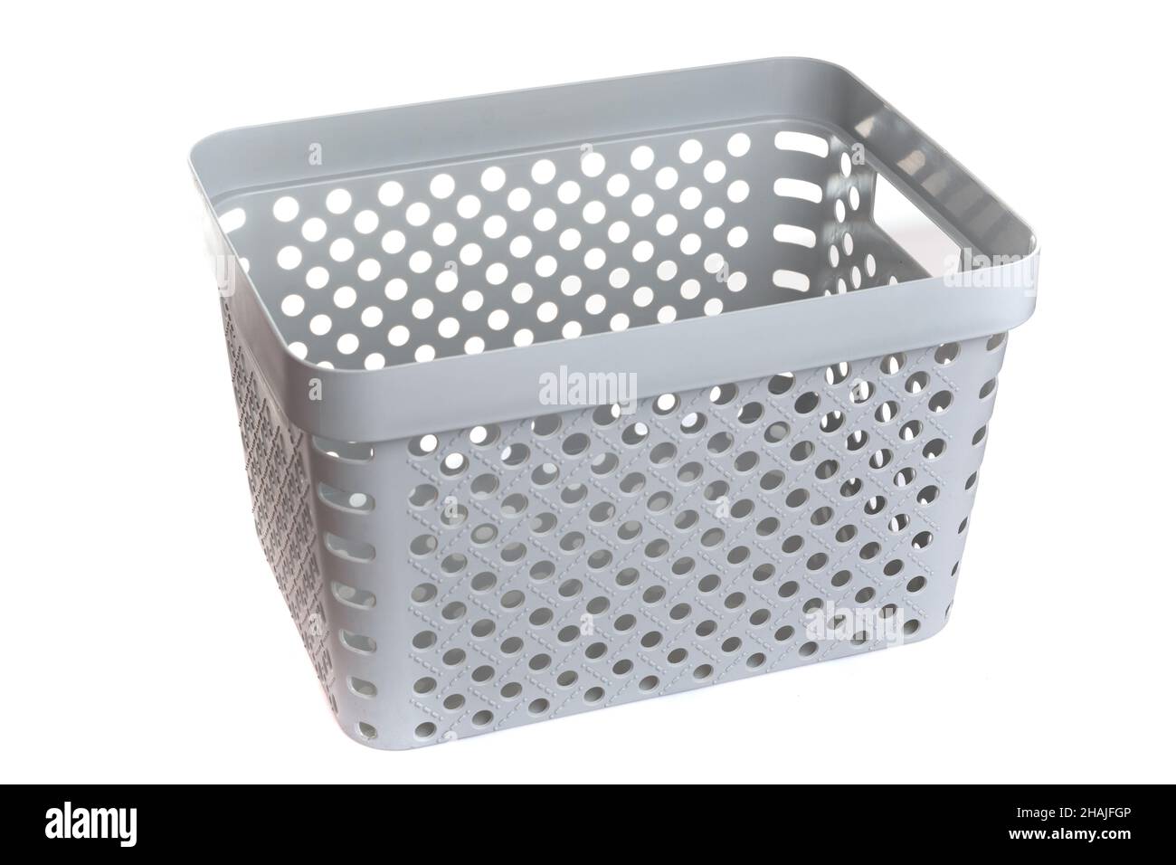 empty plastic box on white isolated background Stock Photo - Alamy