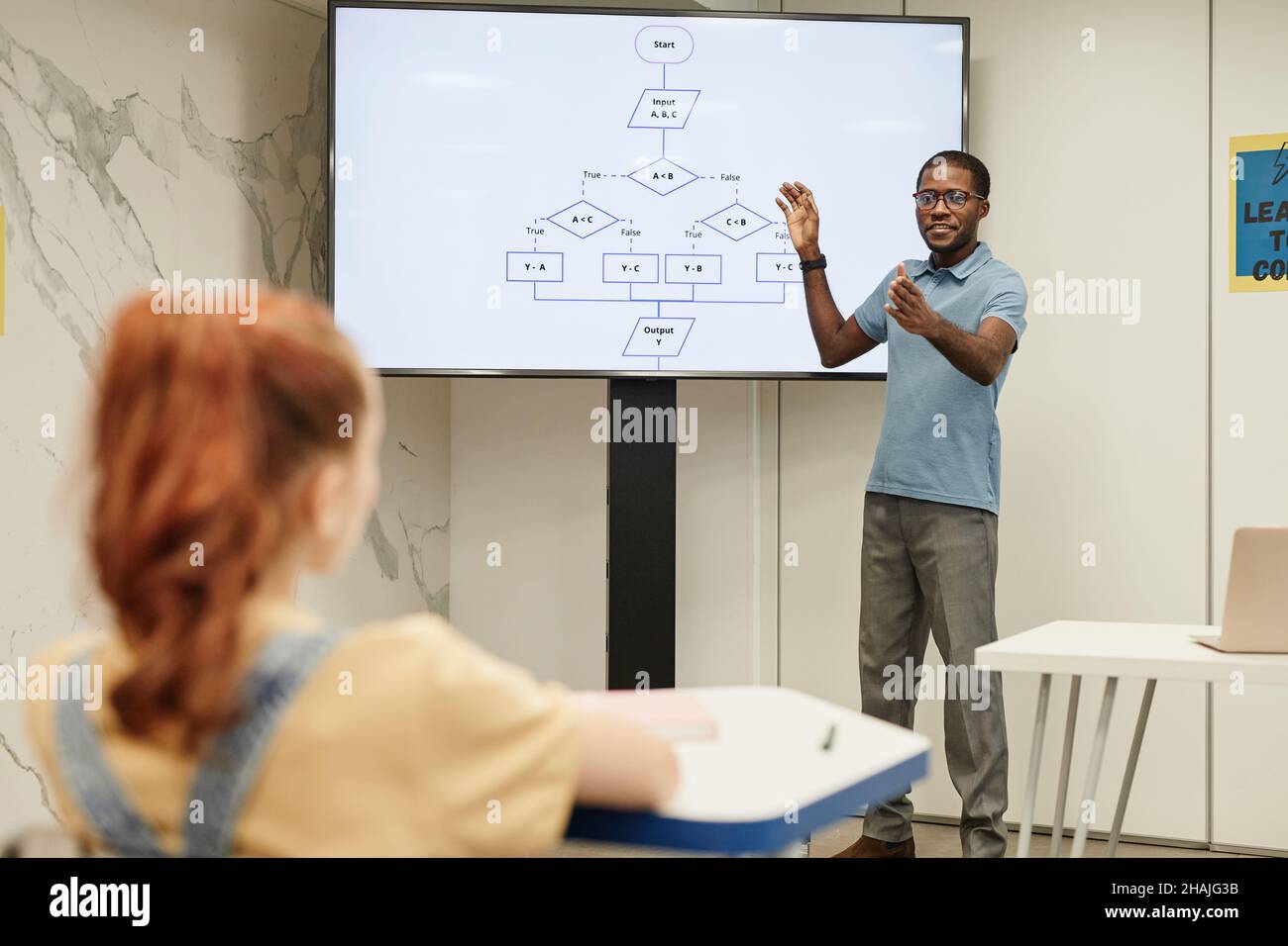 Children copy teacher hi-res stock photography and images - Alamy