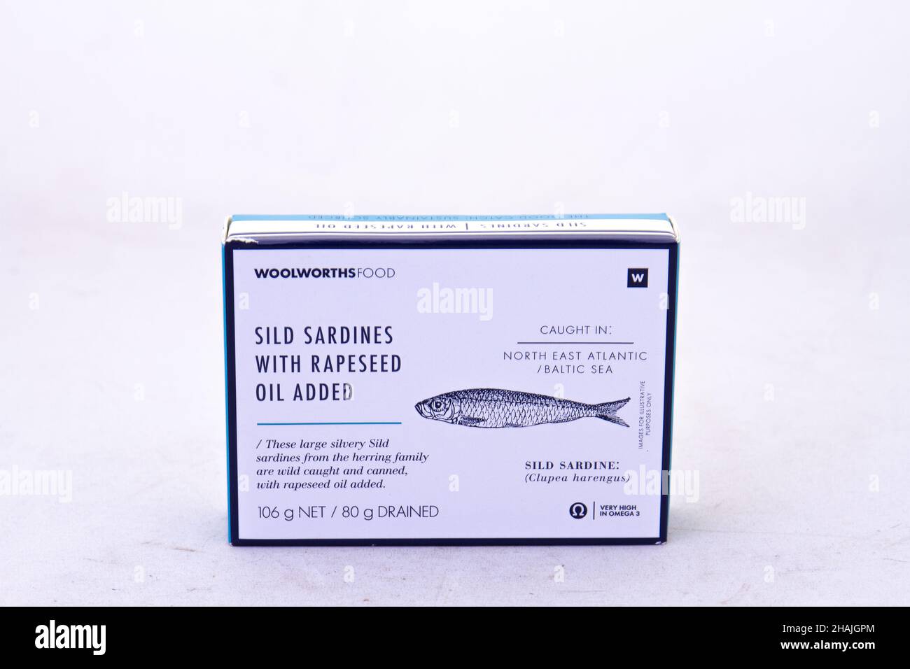 Johannesburg, South Africa - a can of sild sardines from Woolworths ...