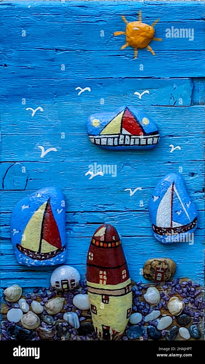 Crafts or work of a craftsman, piece different from the others Stock ...