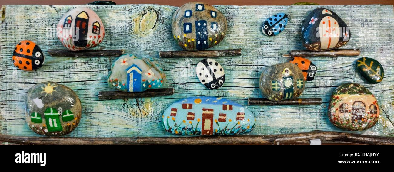 Crafts or work of a craftsman, piece different from the others Stock ...