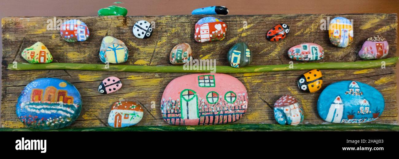 Crafts or work of a craftsman, piece different from the others Stock ...