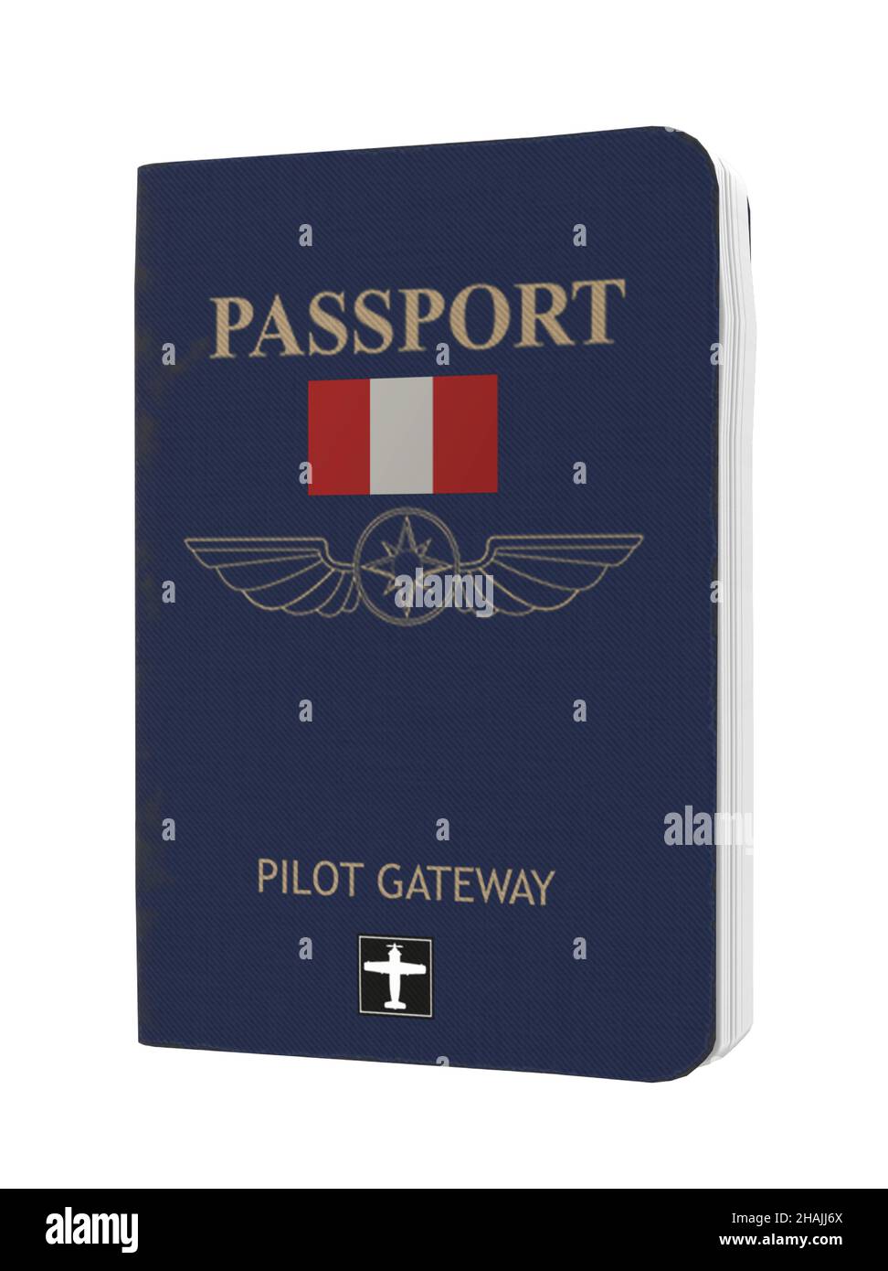 Peru Country Flag Passport Book Stock Vector Image And Art Alamy